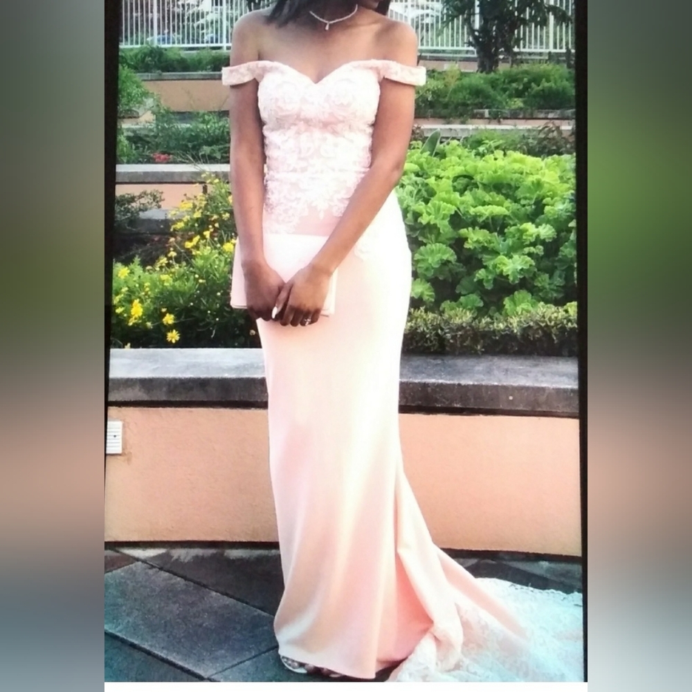 Light Pink Prom Dress - Gem